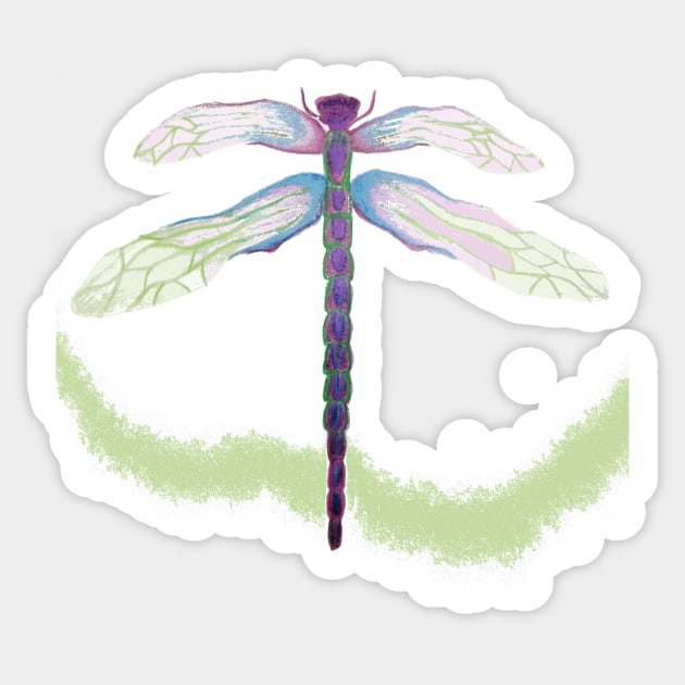 Dragonfly Formation - Dragonfly - Sticker | TeePublic