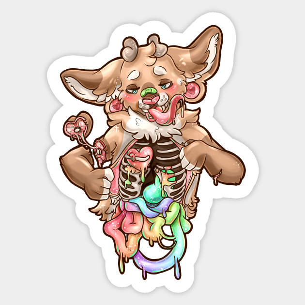 Candy Gore Leeoh - Candy Gore - Sticker | TeePublic