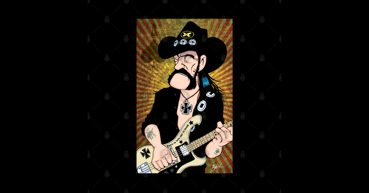 Lemmy - Lemmy Kilmister - Sticker | TeePublic
