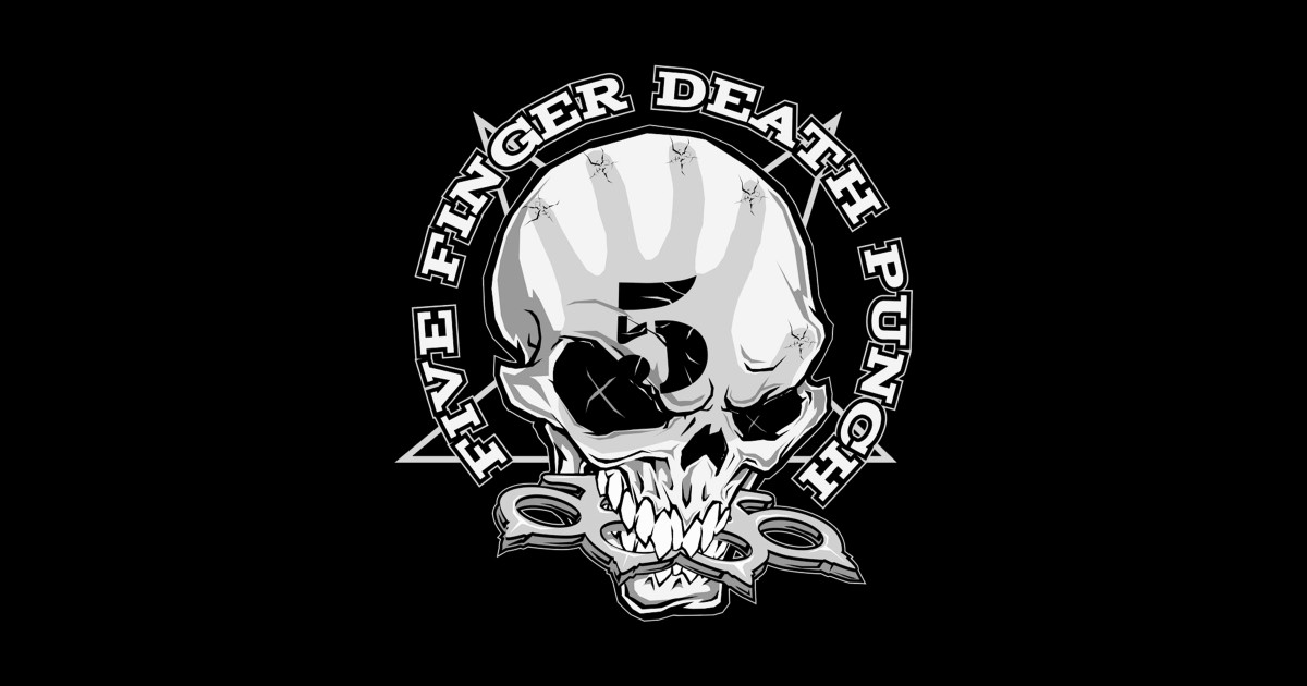 5 finger death punch - Five Finger Death Punch - Sticker | TeePublic