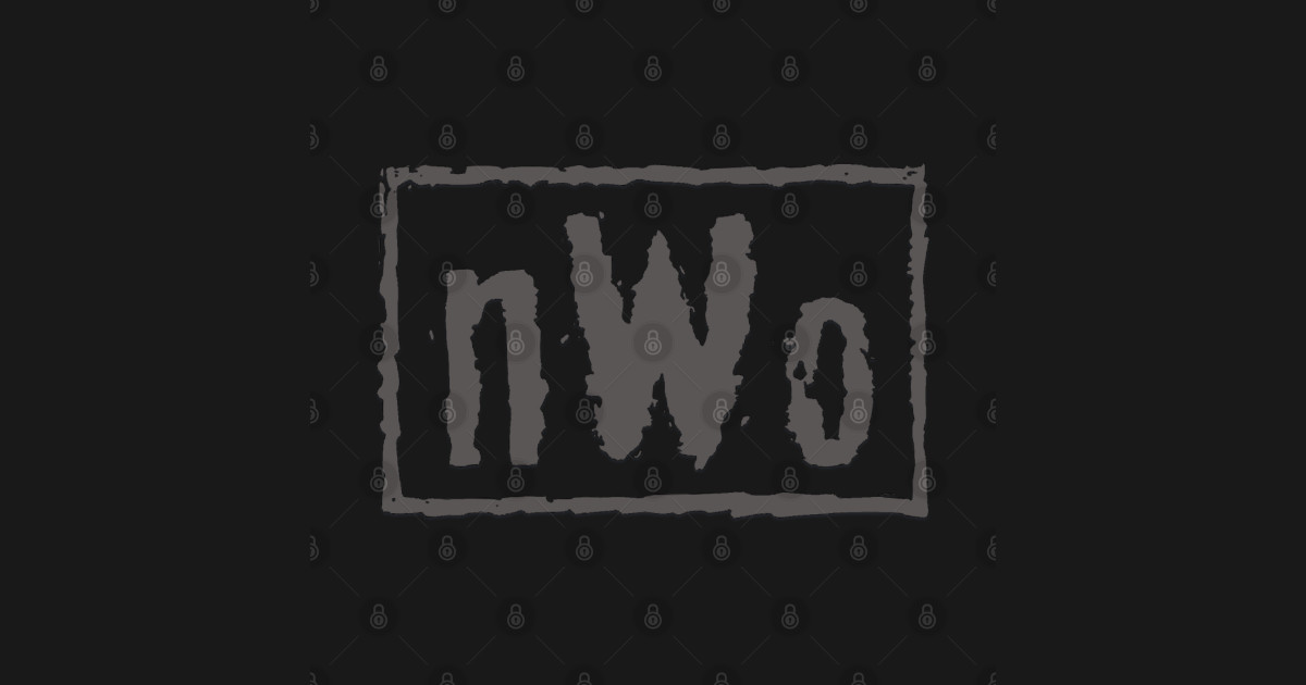 nWo Black & Black - Wcw - T-Shirt | TeePublic