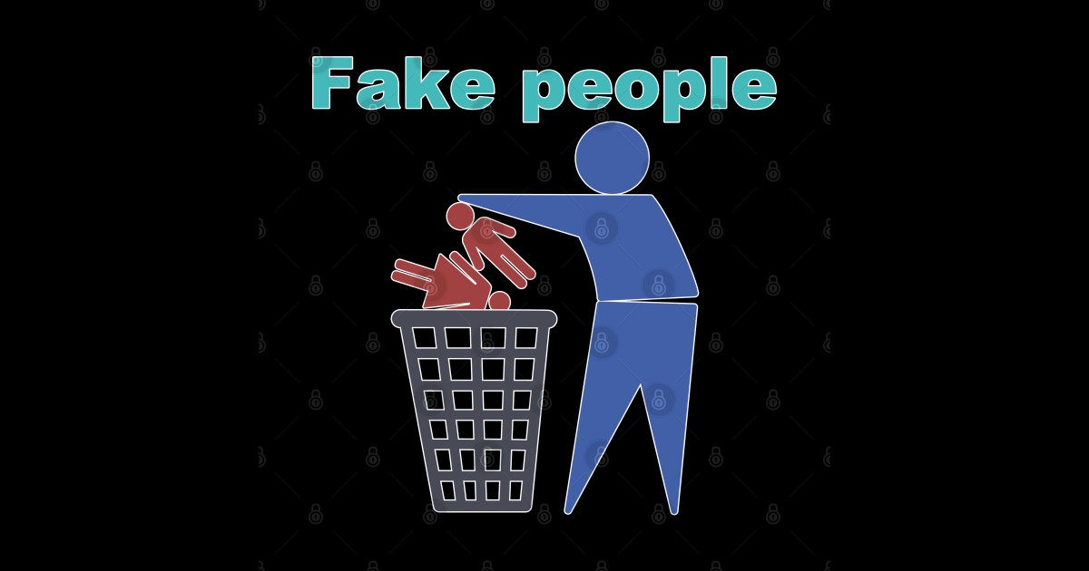 Fake people - Fake People - Posters and Art Prints | TeePublic