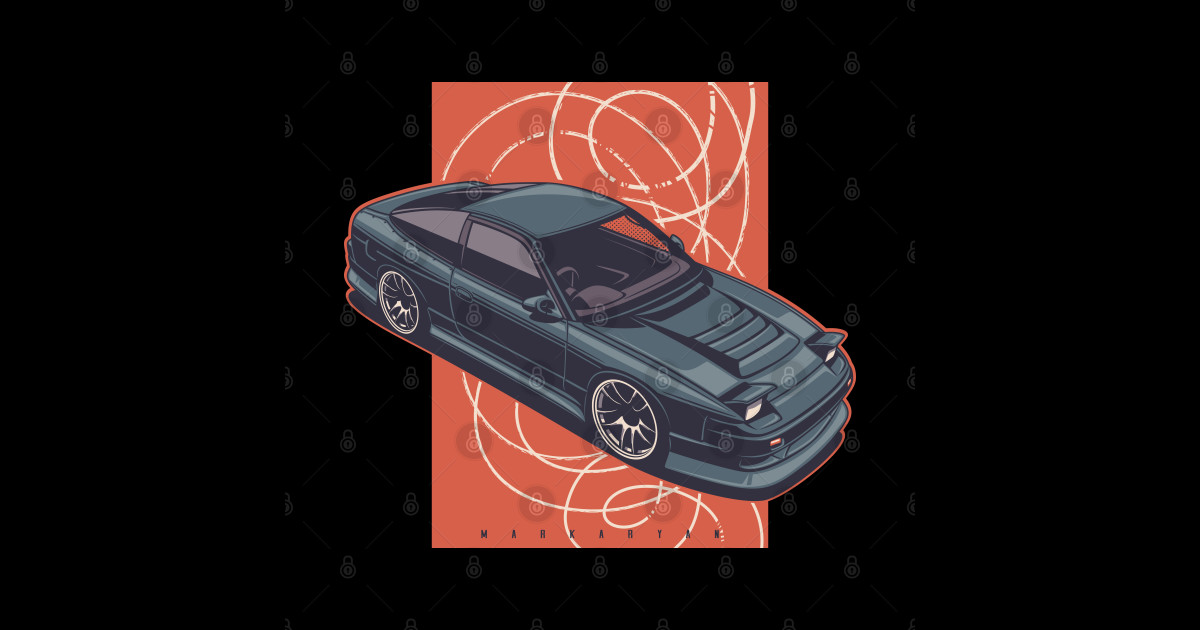 SX S13 - S13 180sx - Sticker | TeePublic