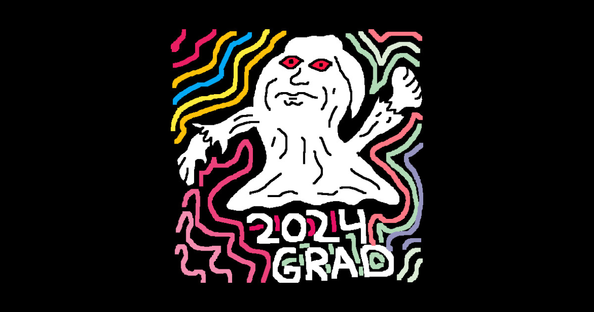 pixel art 2024 grad ghost - Pixel Art - Posters and Art Prints | TeePublic