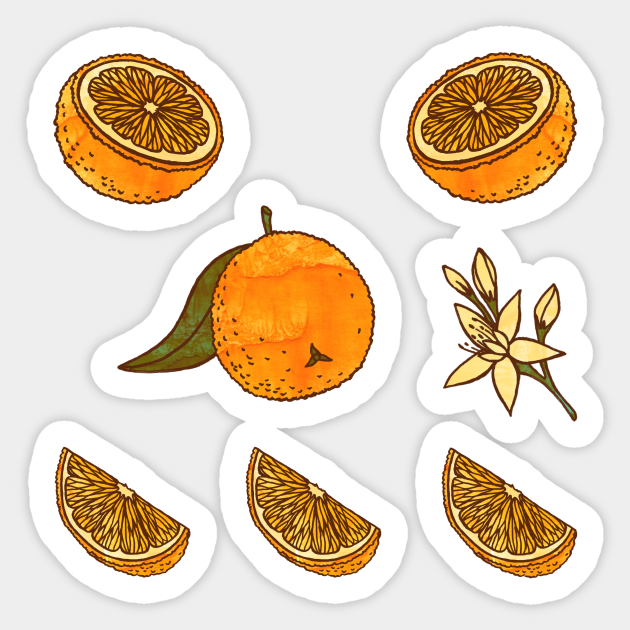 Oranges - Oranges - Sticker | TeePublic