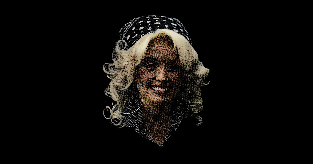 DOLLY PARTON SMILE - Vintage - Sticker | TeePublic