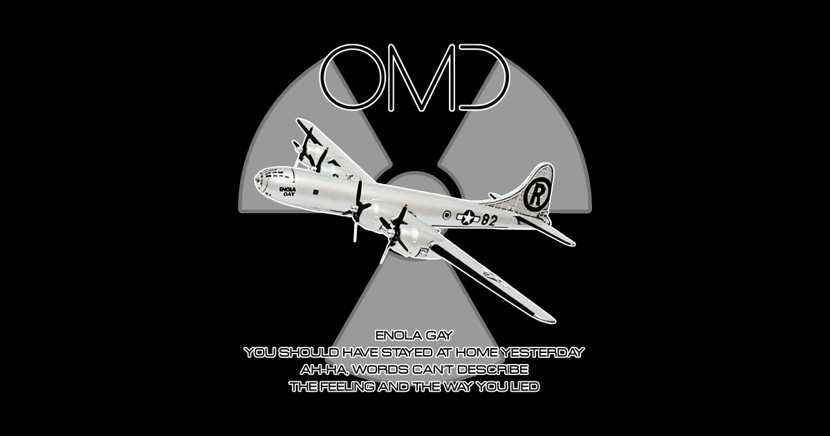 OMD Enola Gay - Omd - Posters and Art Prints | TeePublic