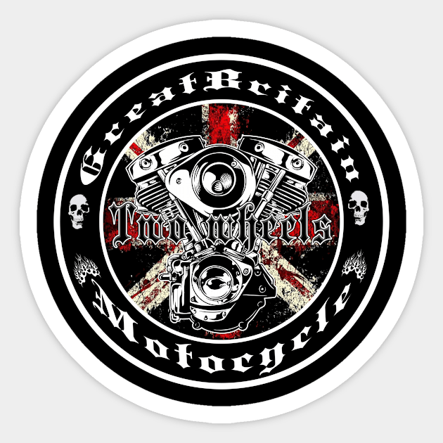 motorcycle club logo - Motorcycleclub - Sticker | TeePublic