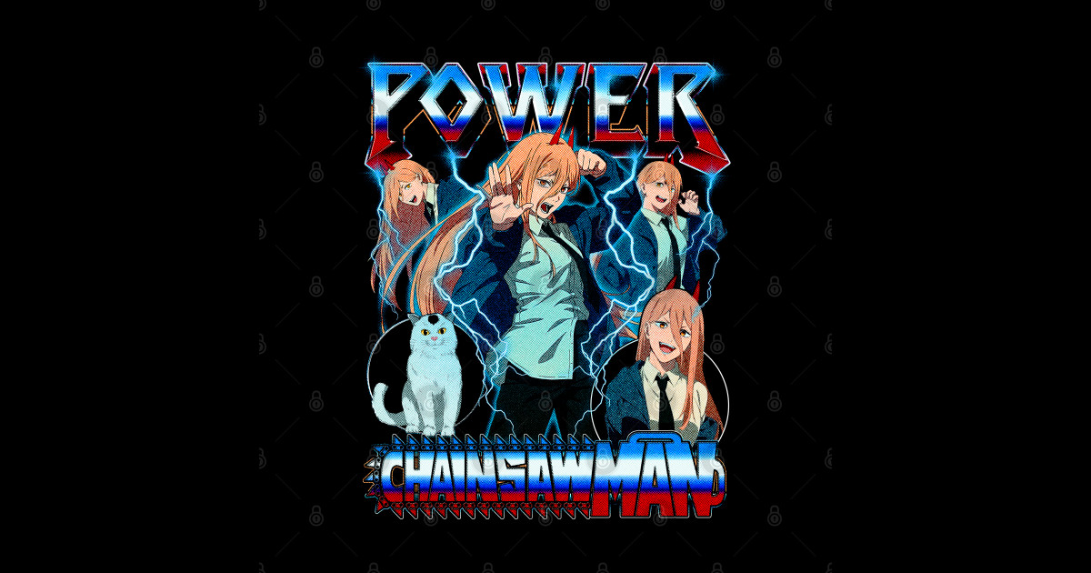 Devil Hunter Power Anime Fanart - Anime And Manga - Pin | TeePublic