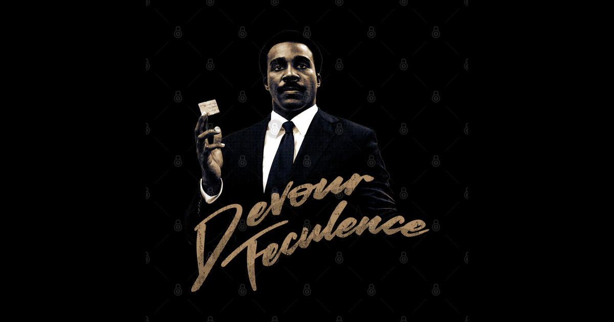 Mr Milchick Devour Feculence - Milchick - Sticker | TeePublic