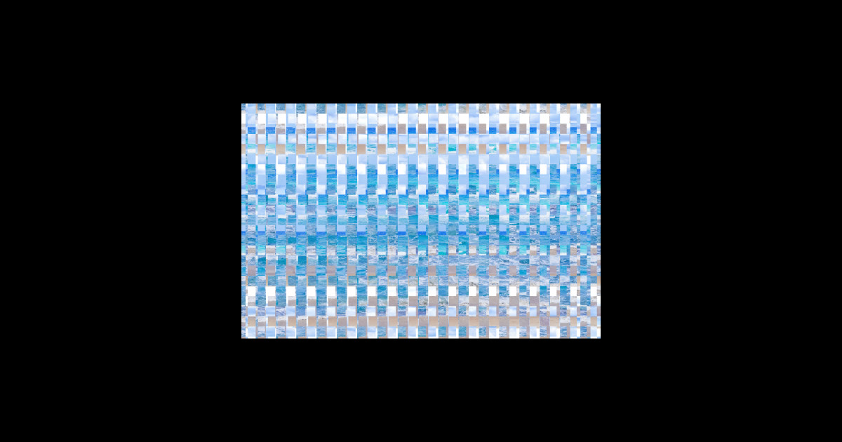 Coastal Tapestry - Abstract - Sticker | TeePublic