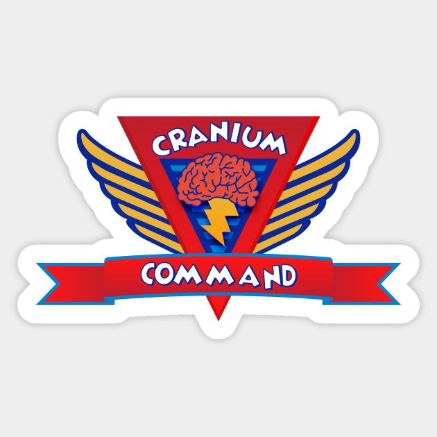 Cranium Command - Disney - Sticker | TeePublic
