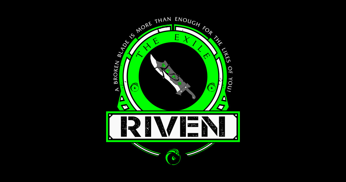 RIVEN - LIMITED EDITION - League Of Legends - Sticker | TeePublic