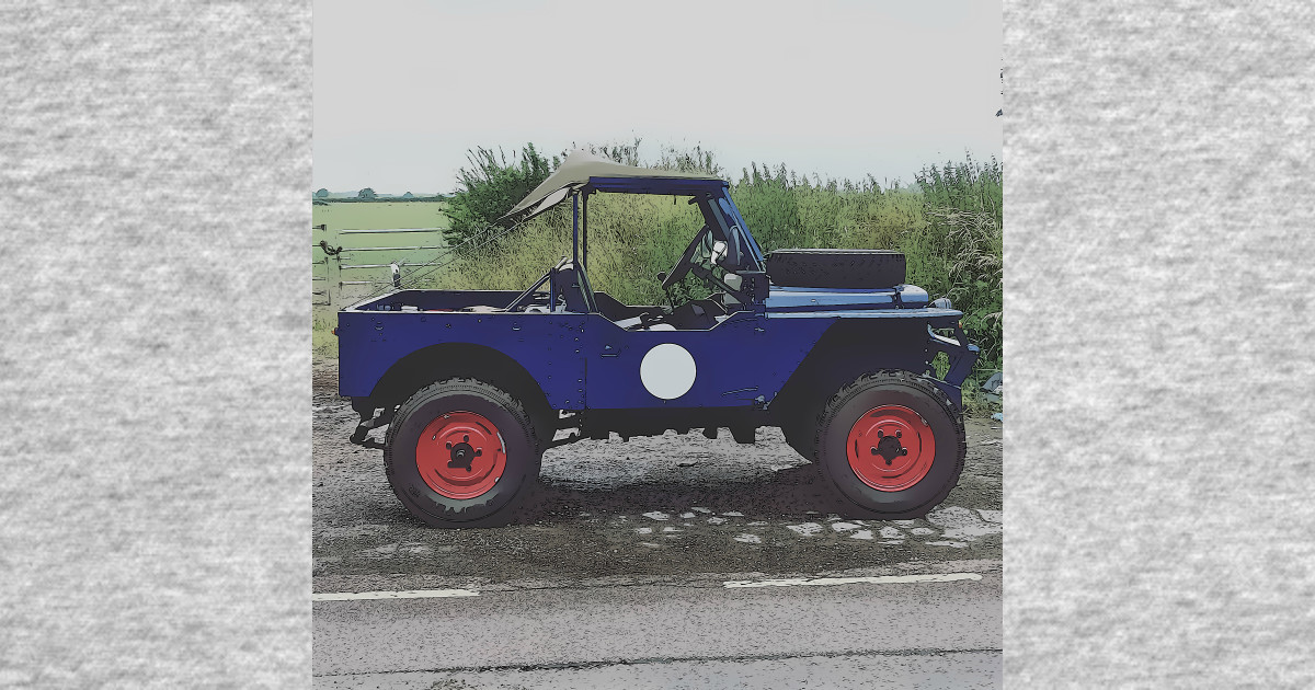 1955 Land Rover - Mavis - Land Rover - T-Shirt | TeePublic