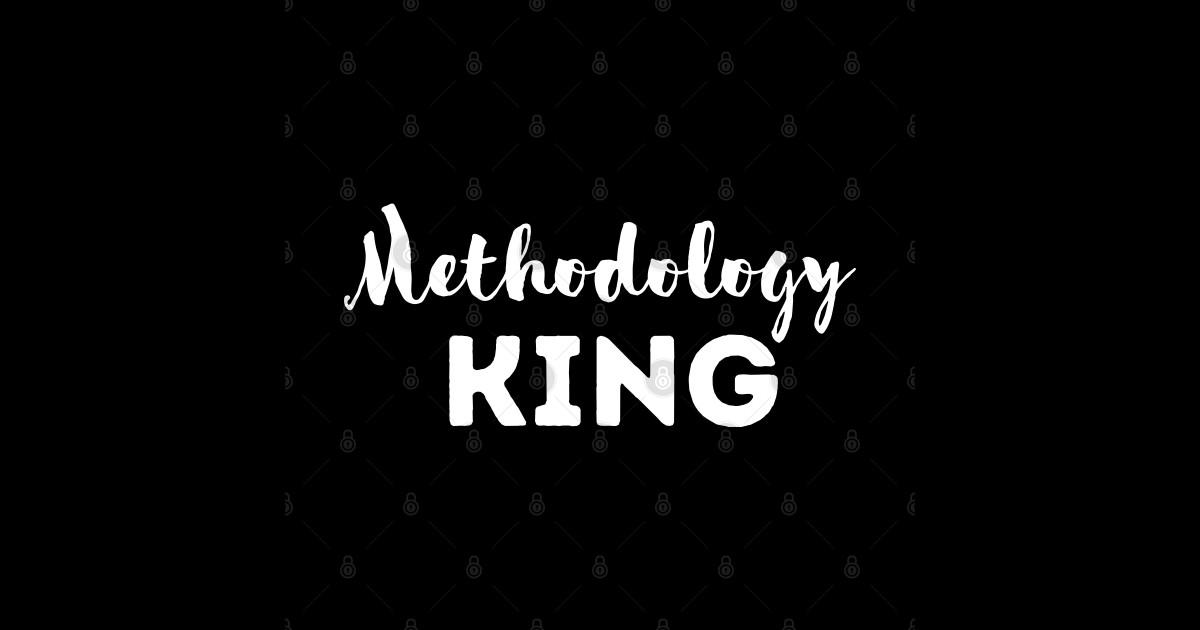 METHODOLOGY KING - Science Lover - Sticker | TeePublic