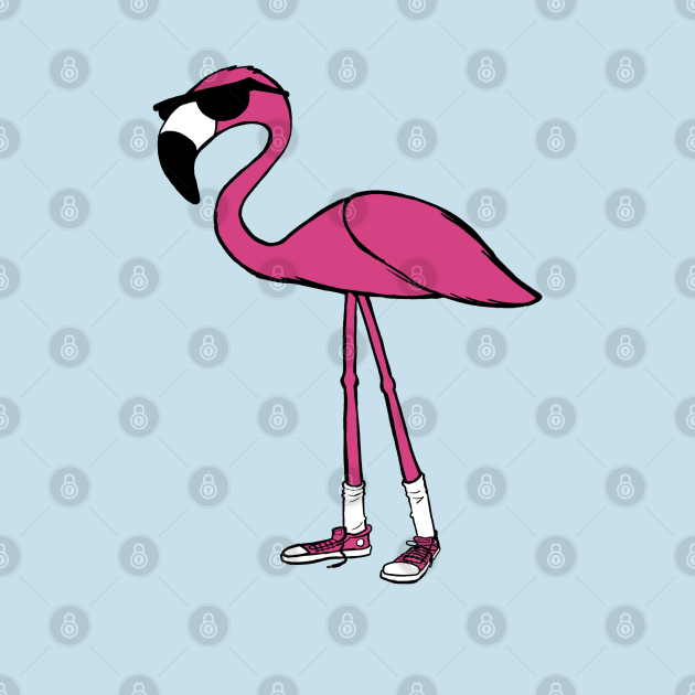 Cool flamingo - Flamingo - T-Shirt | TeePublic
