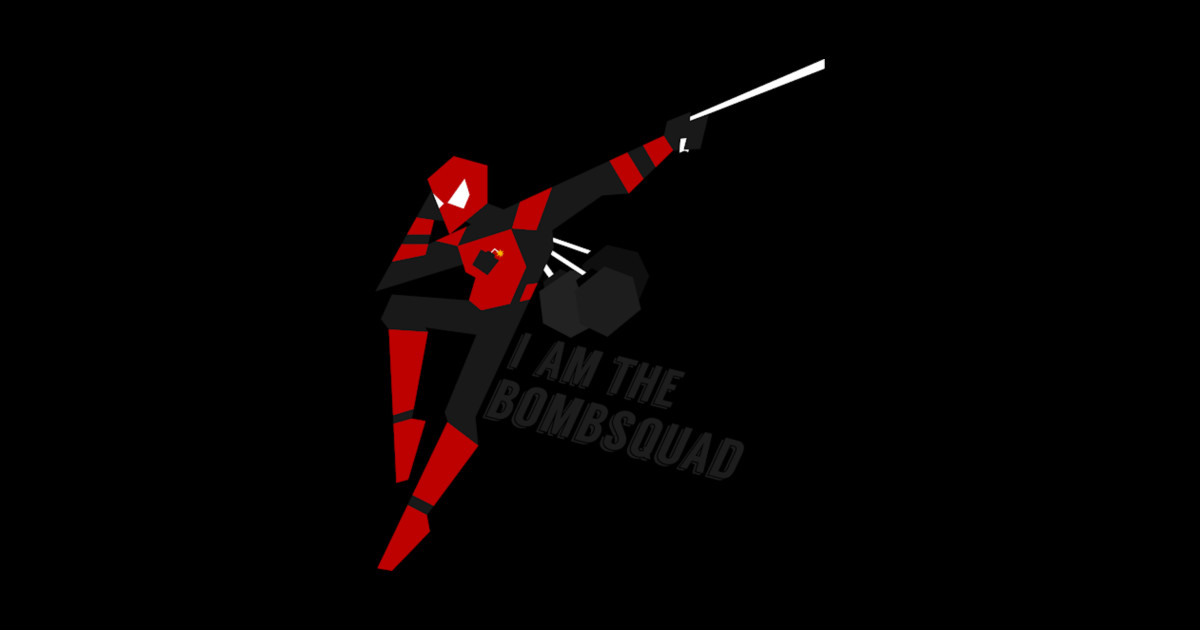 I Am The Bomb Squad! - Godzillamendoza - Sticker | TeePublic