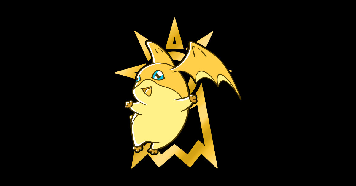 Patamon - Digimon - Sticker | TeePublic