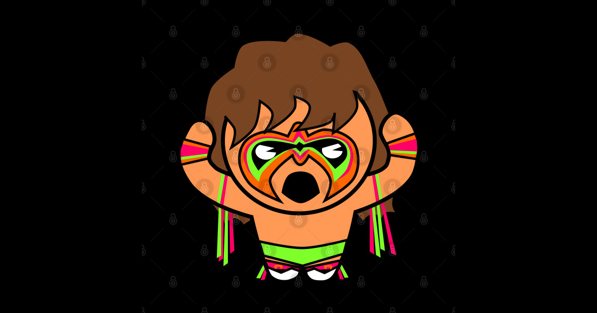 Cutest Warrior - Ultimate Warrior - Sticker | TeePublic
