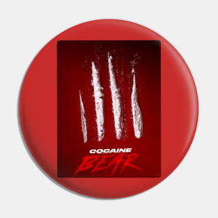 Cocaine Bear Fan Art Pins and Buttons for Sale | TeePublic