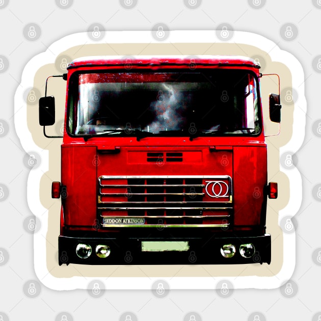 Seddon Atkinson 400 classic 1970s British lorry bold red - Seddon ...