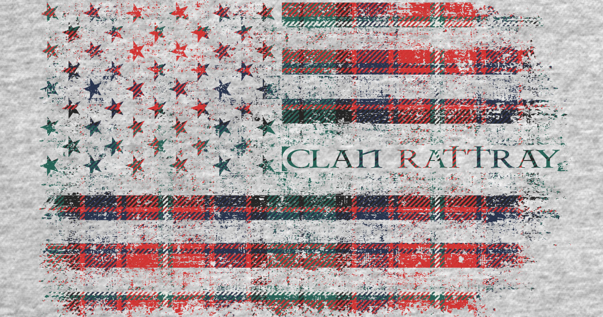 Clan Rattray of Lude Scottish tartan US flag kilt Scotland - Scotland ...