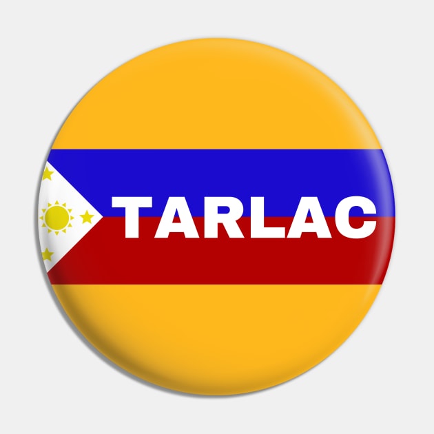 Tarlac City in Philippines Flag - Flag Of Philippines - Pin | TeePublic