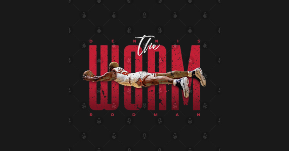 Vintage Dennis "The Worm" Rodman | Classic Basketball Icon - Dennis ...