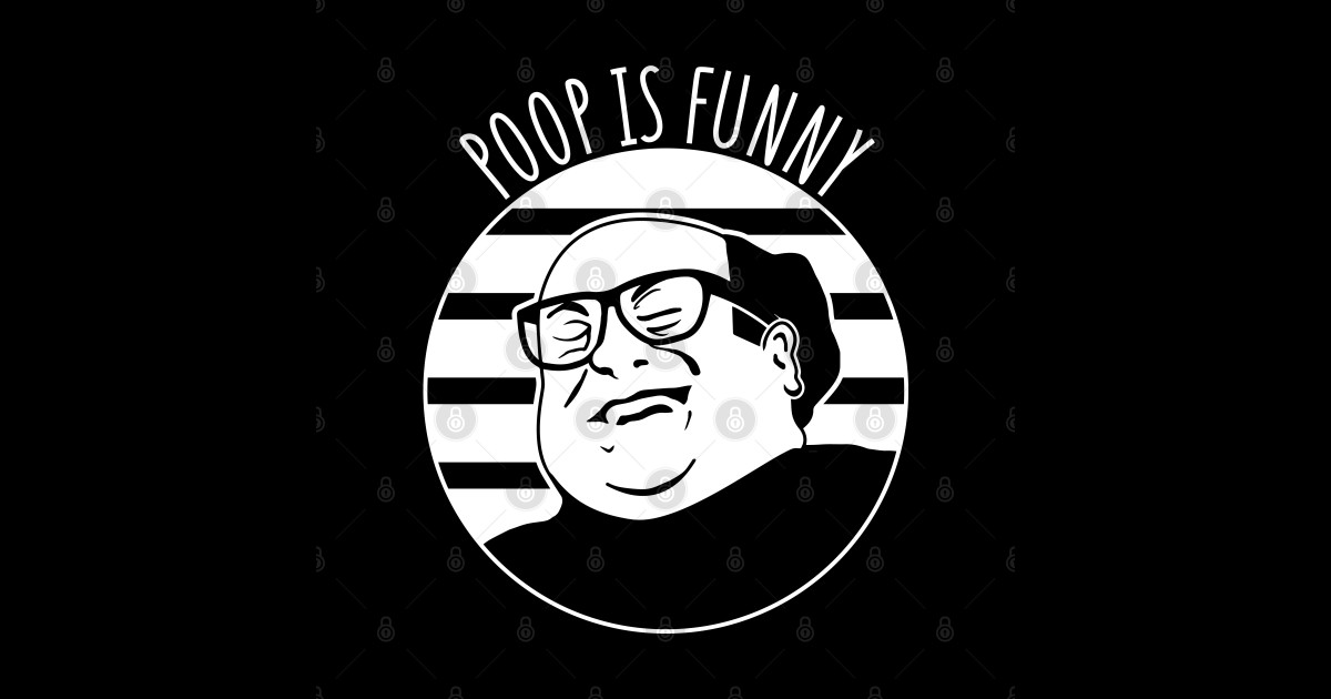 Poop is Funny - Frank - Sticker | TeePublic
