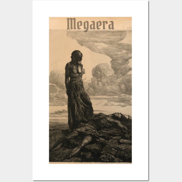 Megaera Hades Inspired Classic Etching Design - Megaera Hades - Posters ...