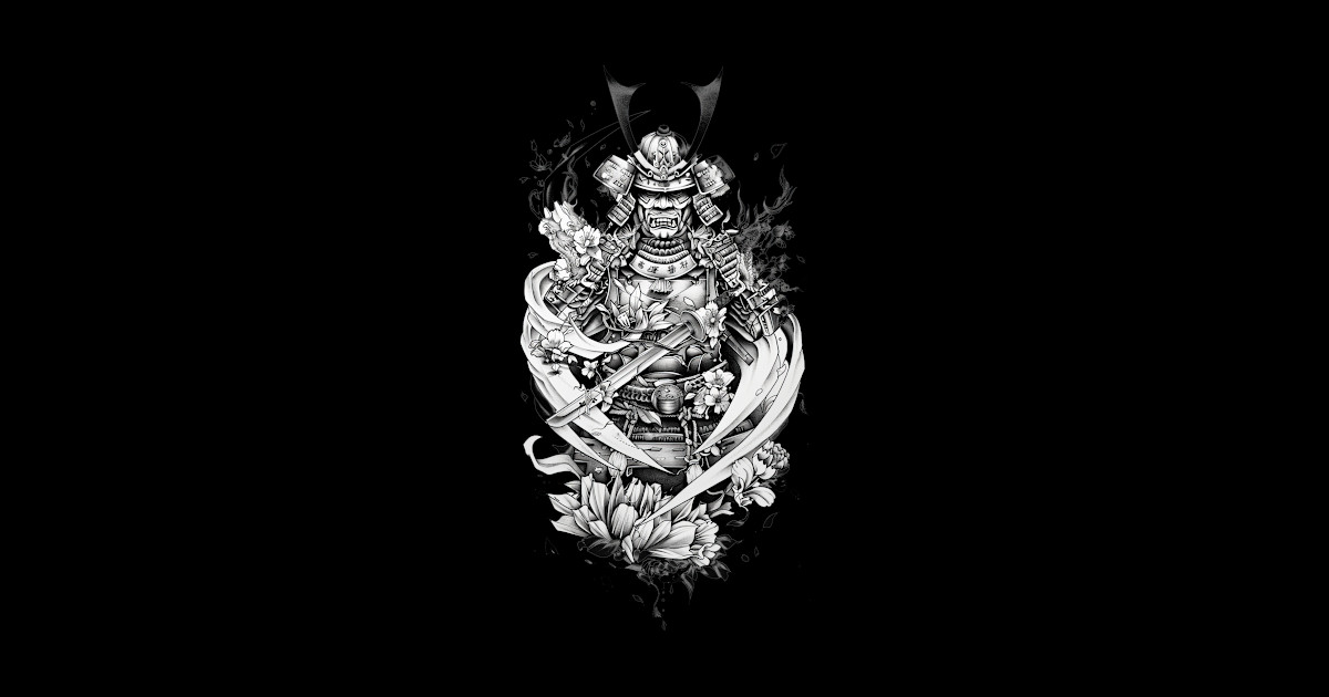 Samurai Warrior. Traditional Japanese. - Japanese Samurai - Sticker ...