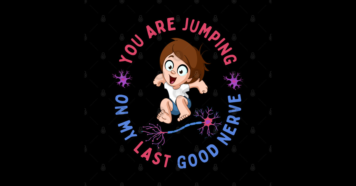 Good Nerve - Irritated - Sticker | TeePublic
