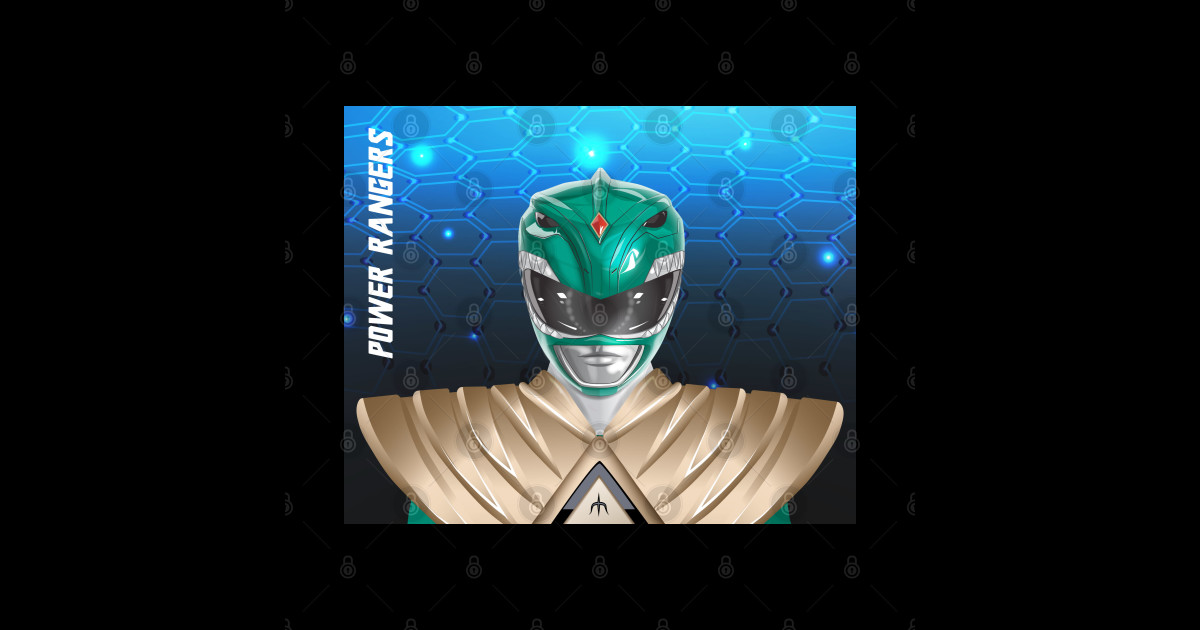 Green Ranger - Power Rangers - Sticker | TeePublic