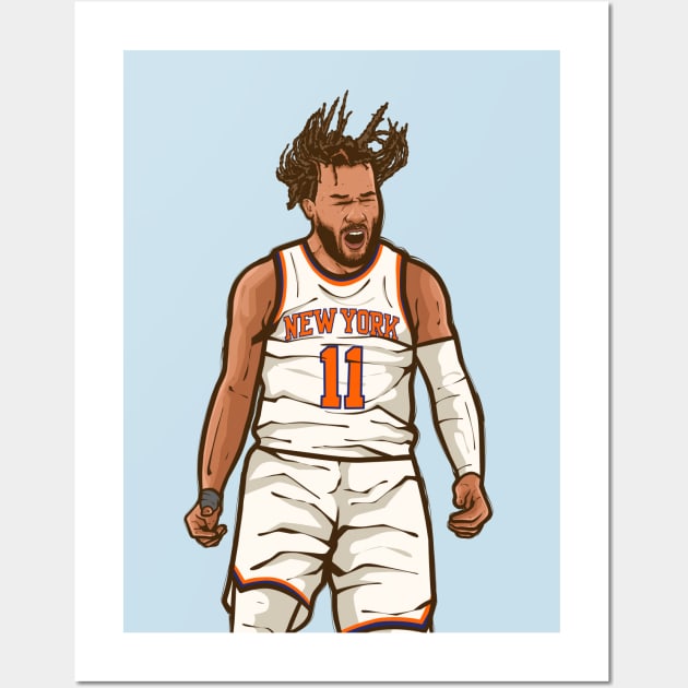 Jalen Brunson Celebration - Jalen Brunson - Posters and Art Prints ...