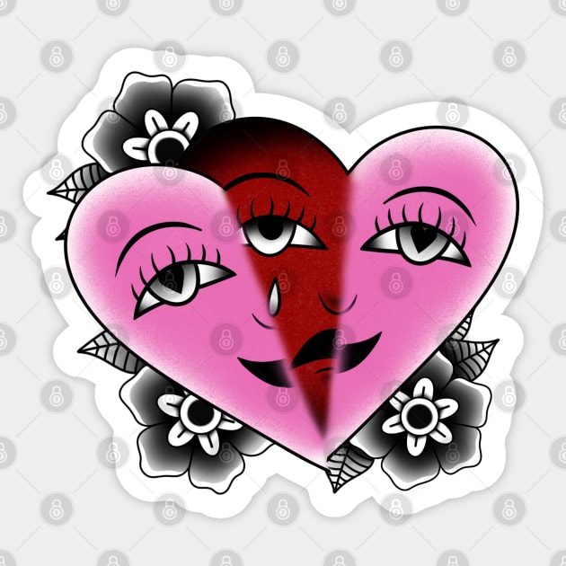 crying heart artwork