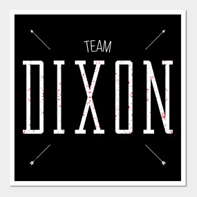 Team Dixon - The Walking Dead - T-Shirt | TeePublic