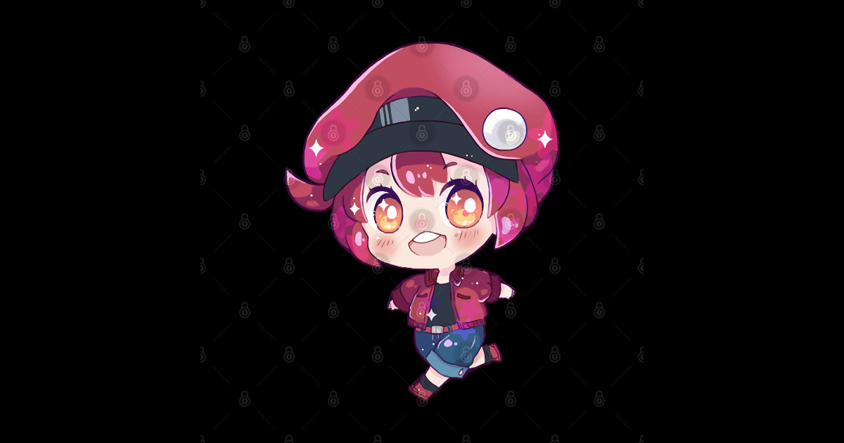 Red blood cell - Cells At Work - Sticker | TeePublic