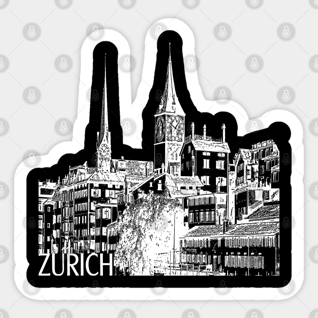 Zurich - Zurich - Sticker | TeePublic