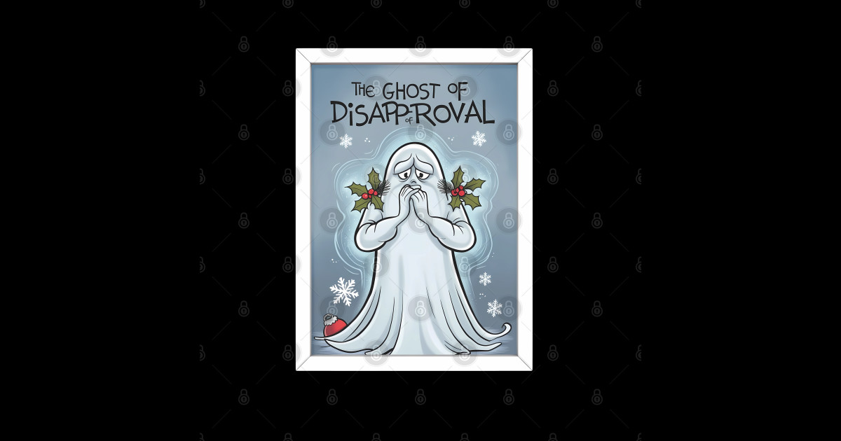 Ghost Of Disapproval - Ghost Of Disapproval - Sticker | TeePublic
