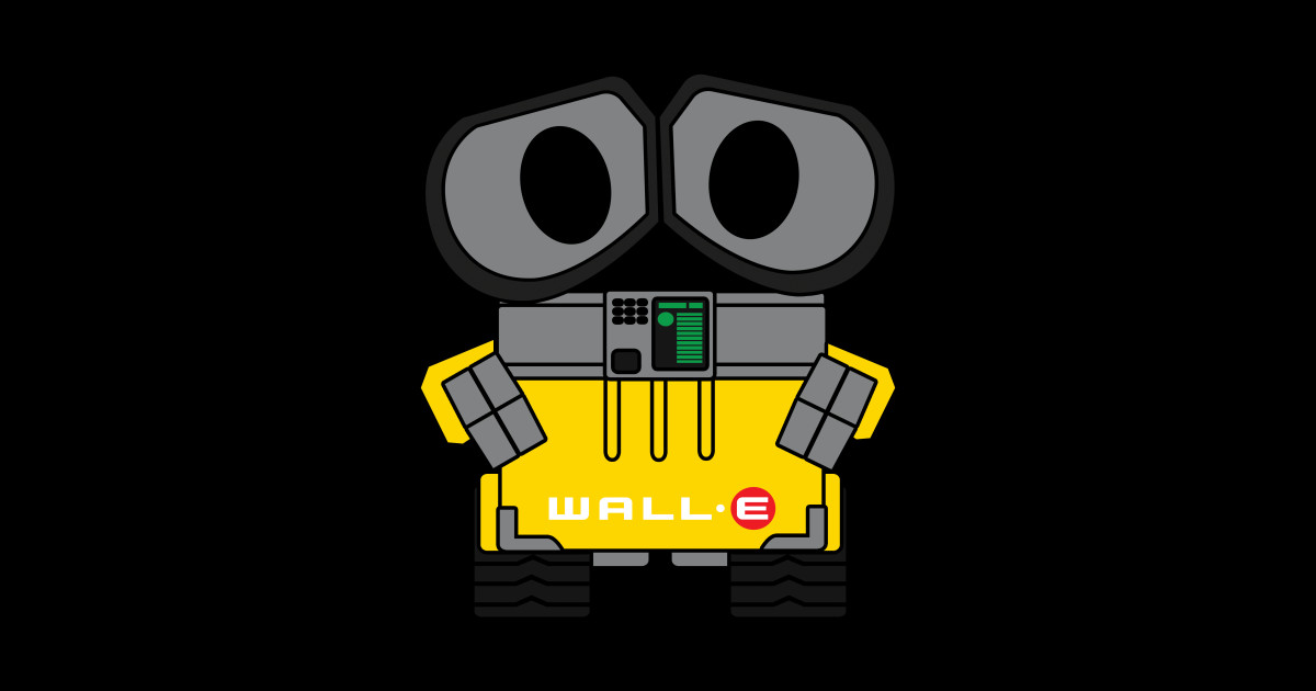 Cute Wall E - Wall E - Sticker | TeePublic