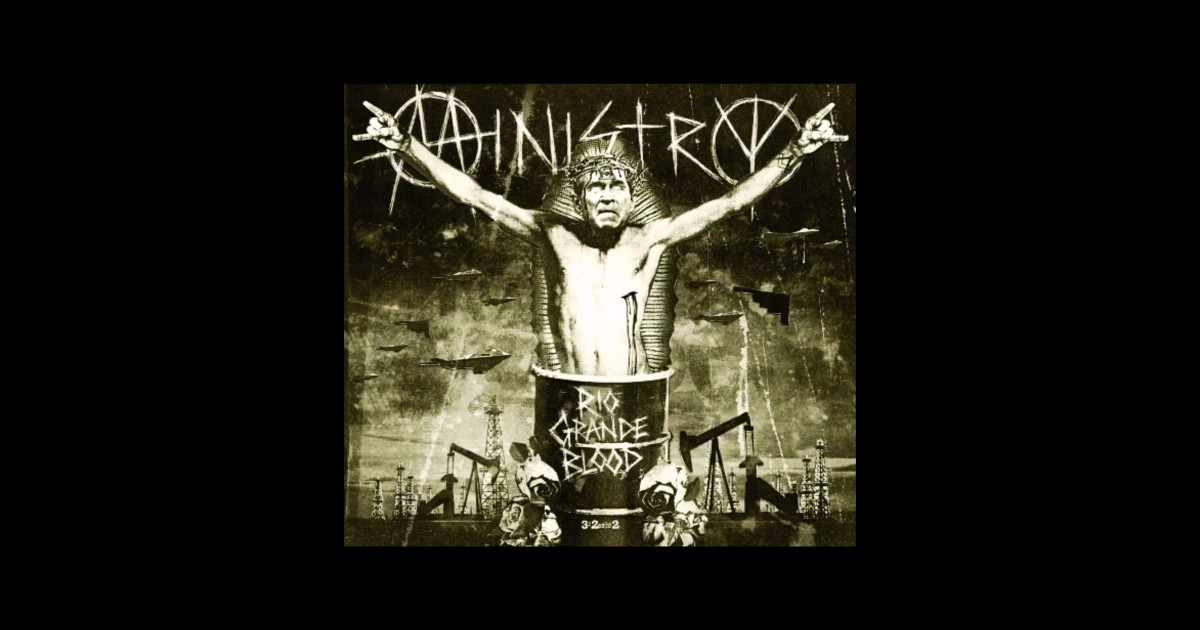 Ministry - rio grande blood album 2006 - Album - Sticker | TeePublic