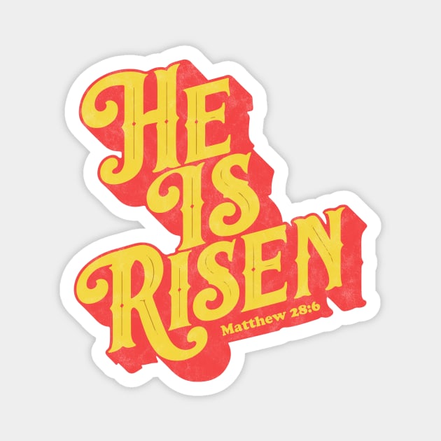 He Is Risen - Easter Jesus Resurrection Text Design - He Is Risen ...