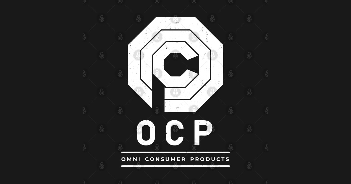 OCP - Omni Consumer Products - vintage logo - Robocop - T-Shirt | TeePublic
