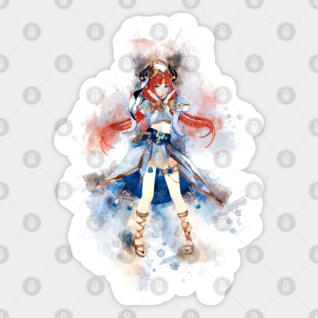 Nilou - Genshin Impact (Watercolor) - Nilou - Sticker | TeePublic