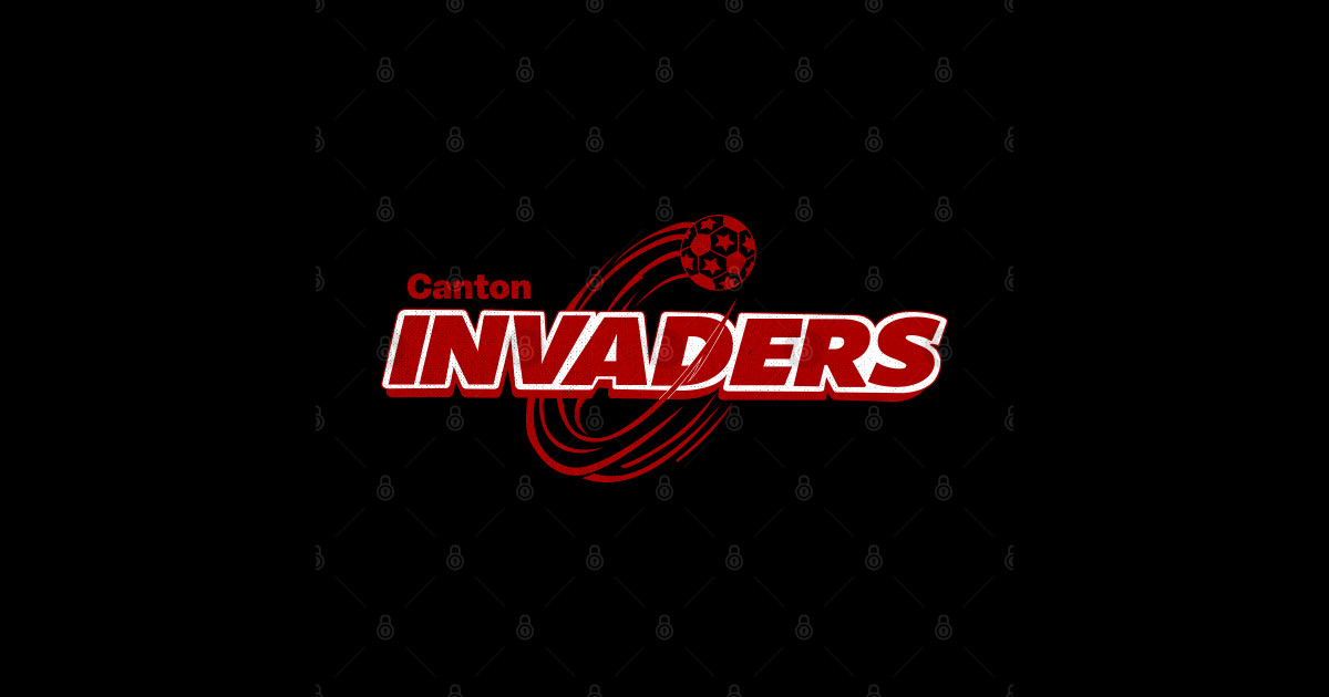 Defunct Canton Invaders NPSL Soccer 1984 - Ohio - Sticker | TeePublic