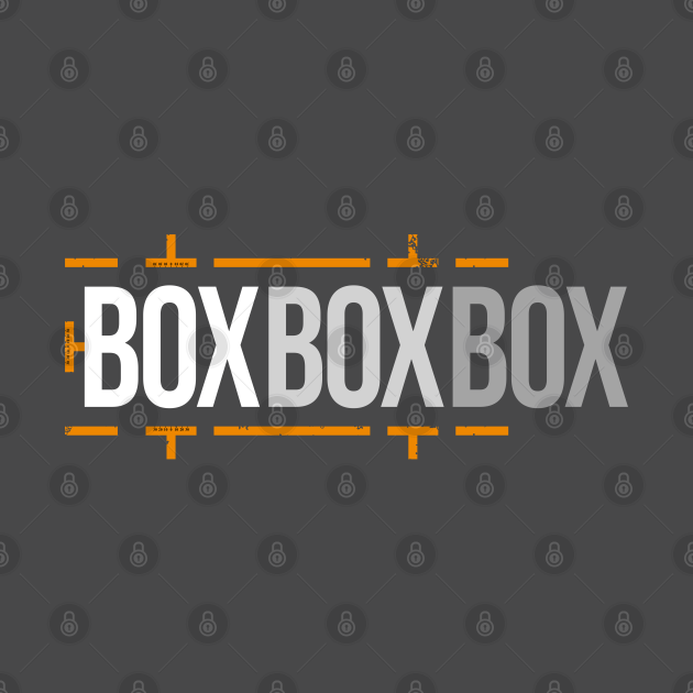 'Box Box Box' Formula 1 Racing Pitstop Design - Formula 1 - T-Shirt ...