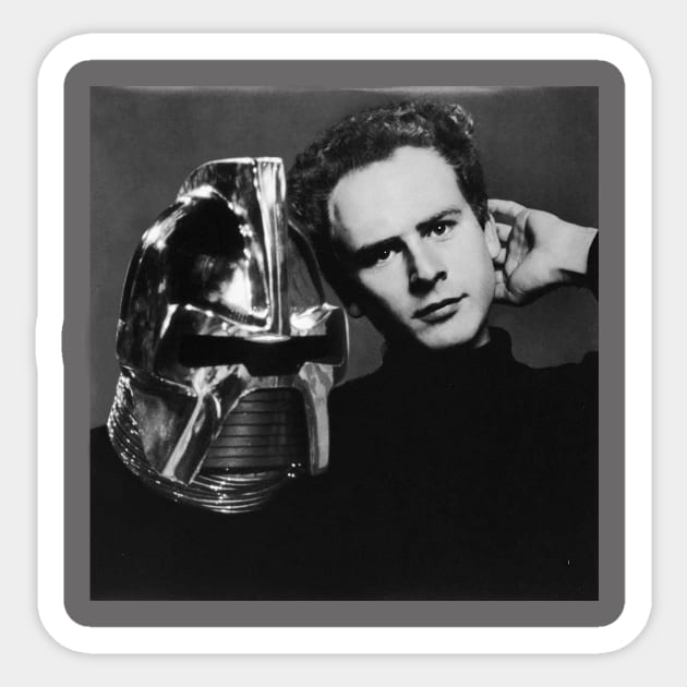Cylon and Garfunkel - Battlestar Galactica - Sticker | TeePublic