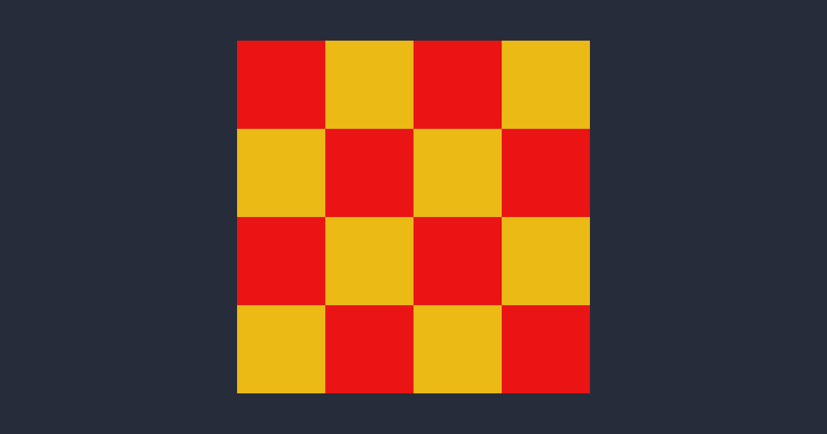 red and mustard check pattern - Colorful - T-Shirt | TeePublic