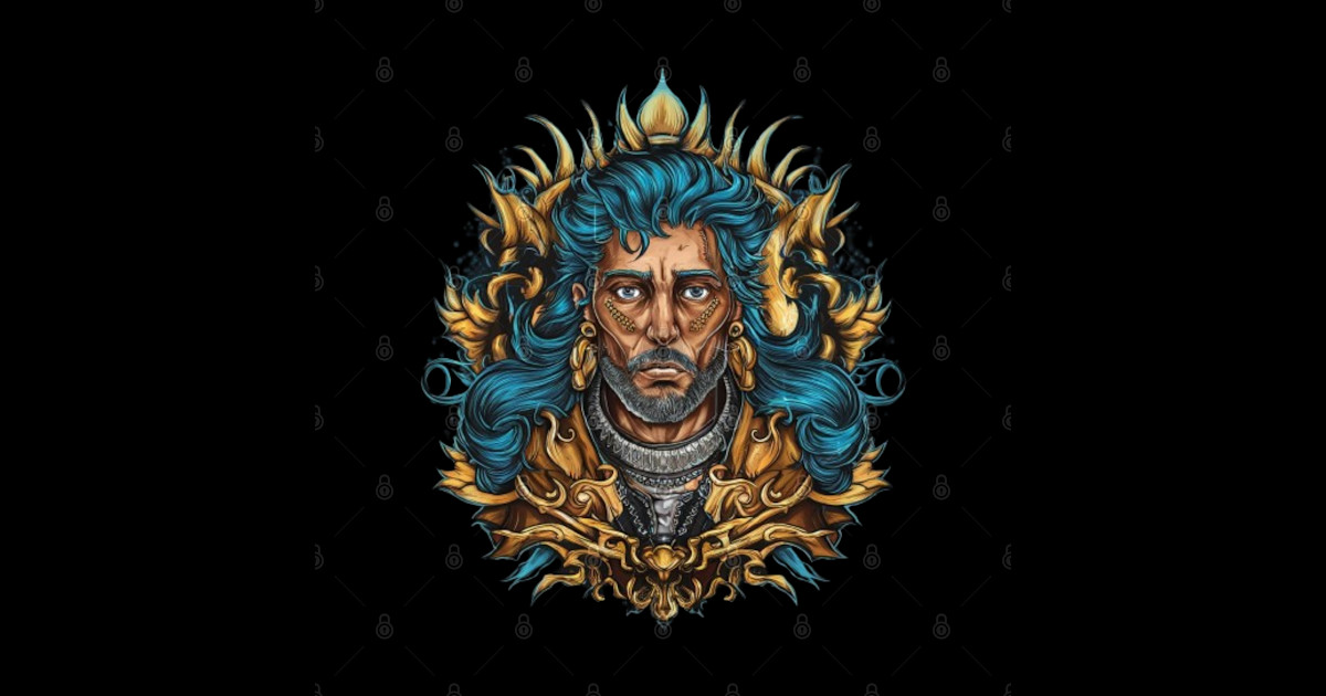 The Wrathful Face of Shiva - Colorful Shiva - Sticker | TeePublic
