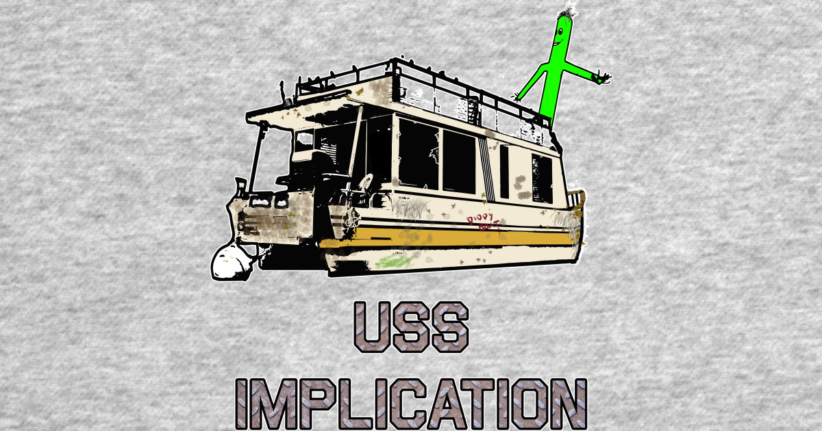 USS Implication - Diddy Boat - T-Shirt | TeePublic